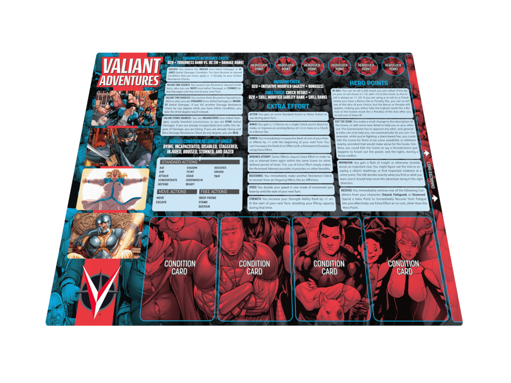 Valiant Adventures RPG: Playmat Breakdown: Green Ronin Publishing - The ...
